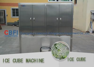 China O anúncio publicitário das máquinas de fatura de gelo do compressor de  usou 20 de gelo toneladas de 1 toneladas do fabricante do cubo à venda
