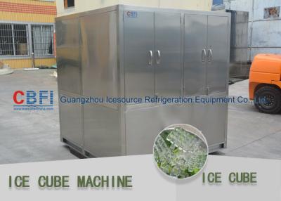 China O anúncio publicitário das máquinas de fatura de gelo do compressor de  usou 20 de gelo toneladas de 1 toneladas do fabricante do cubo à venda