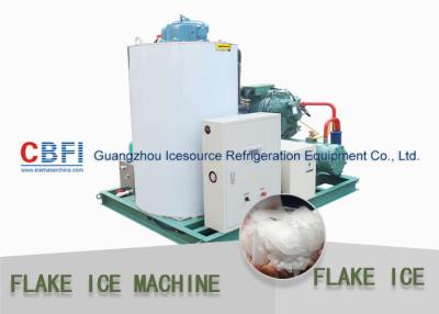 China Máquina de gelo de aço inoxidável do floco do ISO 304 com o compressor de Alemanha à venda