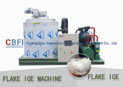 China Máquina de gelo de aço inoxidável do floco do ISO 304 com o compressor de Alemanha à venda