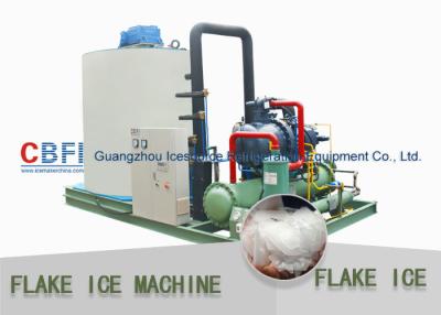 China Máquina de gelo de aço inoxidável do floco do ISO 304 com o compressor de Alemanha à venda