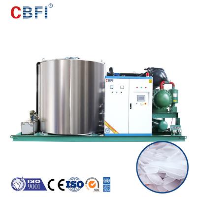 China Pendant 1 phase 30 tonnes s'écaillent des machines à glace pour le refroidissement de Concret for sale