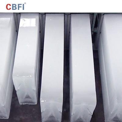 Cina CBFI macchina del blocco di ghiaccio del sistema di Freon da 2 tonnellate con il video risparmio di energia in vendita