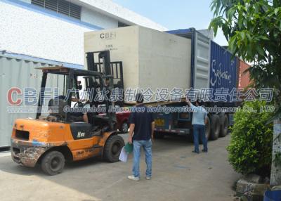 Cina Vino che raffredda la macchina commerciale 3000Kg del cubetto di ghiaccio con la prestazione stabile in vendita