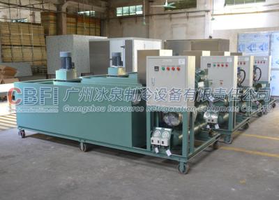China Energie - van de het Ijsmachine van het besparingsblok de Evaporator van de de Rolpijp met Duitse -Compressor Te koop
