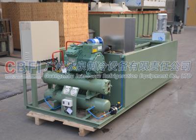 China Energie - van de het Ijsmachine van het besparingsblok de Evaporator van de de Rolpijp met Duitse -Compressor Te koop