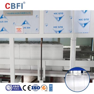 Cina Blocchiera del ghiaccio di acciaio inossidabile di R404a 304 con grande capacità in vendita