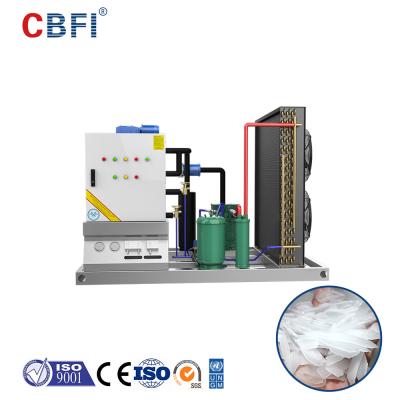 China Rostfreie Luftkühlungs-Flocken-Eis-Maschine 3 Tonnen pro Tag automatische Eis-Maschinen- zu verkaufen