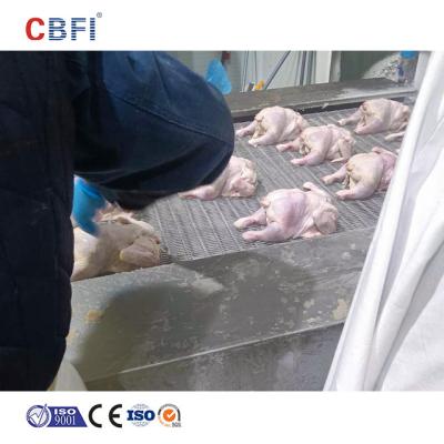 Cina Linea di produzione di carne congelata a spirale veloce laminata e personalizzabile IQF in vendita