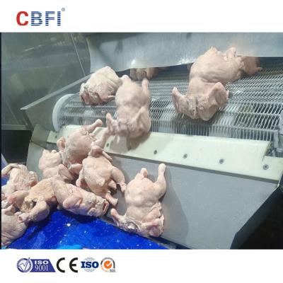 Cina Linea di produzione di carne congelata a spirale veloce laminata e personalizzabile IQF in vendita