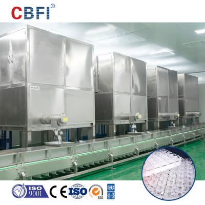 Cina Macchina per la produzione di cubetti di ghiaccio industriale personalizzata da 5 tonnellate per il sistema di ghiaccio CBFI in vendita