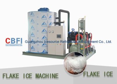 Cina macchina del ghiaccio del fiocco di 1mm~2mm per la fusione di conservazione fresca di tempo molto alimento/dell'industria della pesca in vendita