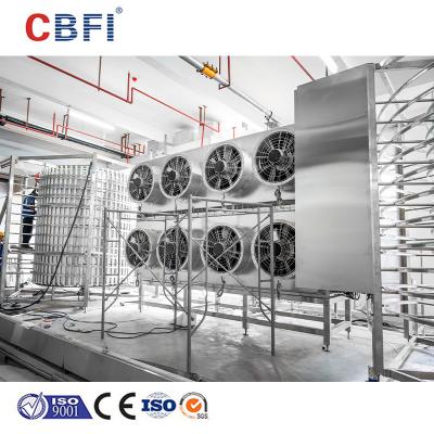 Cina Controllo PLC a doppia spirale del congelatore rapido 200 kg/H-10000 kg/H in vendita