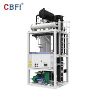 China 10000-30000kg Solid Ice Tube Machine Maker Large Daily Capacity High Solid Rate for sale