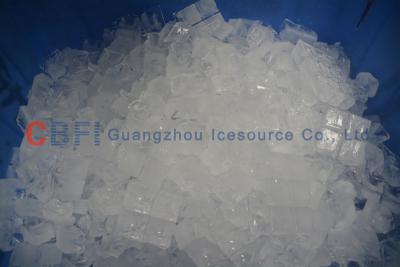 Cina Ghiaccio del cristallo dell'acciaio inossidabile 304/refrigerante commestibile della macchina R507 del creatore del cubetto di ghiaccio in vendita