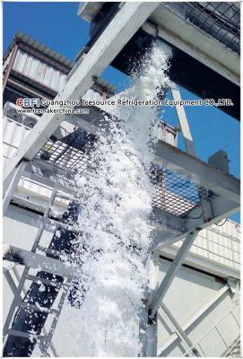 Cina Macchina della macchina per ghiaccio del fiocco dell'acqua dolce del refrigerante R507 con il compressore della Germania in vendita