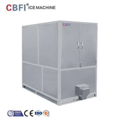 Cina l'aria 1000kg ha raffreddato la macchina del cubetto di ghiaccio con il refrigerante /R507 della Germania in vendita