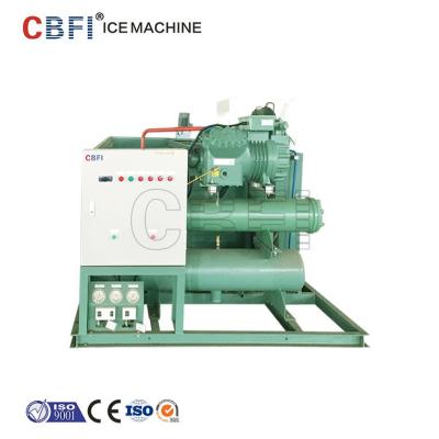 Cina Macchina commerciale del blocco di ghiaccio di raffreddamento ad acqua per la certificazione del CE dell'industria della pesca in vendita