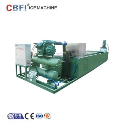 Cina Macchina commerciale del blocco di ghiaccio di raffreddamento ad acqua per la certificazione del CE dell'industria della pesca in vendita