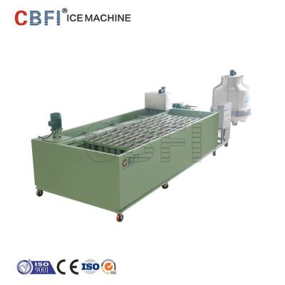Cina Macchina commerciale del blocco di ghiaccio di raffreddamento ad acqua per la certificazione del CE dell'industria della pesca in vendita