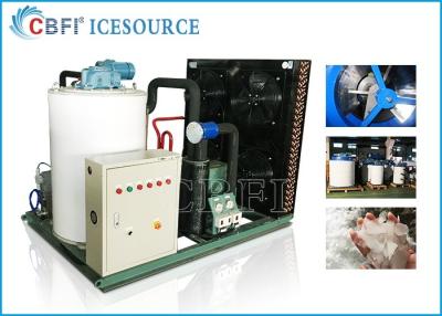 Cina Rapidamente macchina del ghiaccio automatica del fiocco di Industrail di 1 - 25 tonnellate per il pesce & la carne in vendita