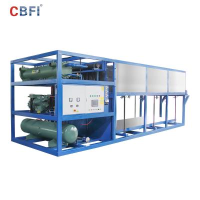 Cina Capacità della macchina 10000kg del blocco di ghiaccio del compressore di /Copeland/Hanbell al giorno in vendita