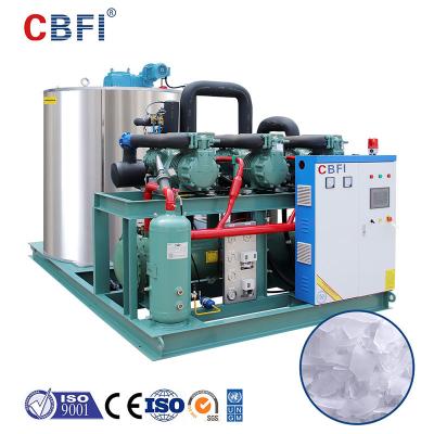 Cina Macchina del ghiaccio industriale del fiocco 1000KG con l'evaporatore sviluppato auto in vendita