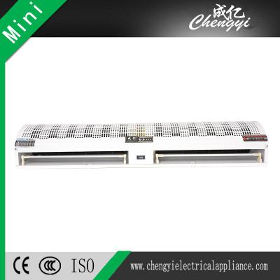 China Cross Flow Type 90 100 150 cm Metal Commercial Thin Industrial Door Air Curtain for sale