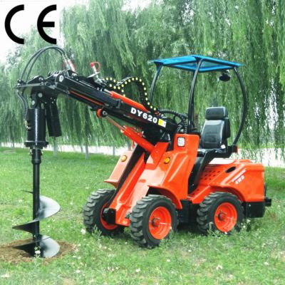 China small front end loader DY620 with earth auger for sale