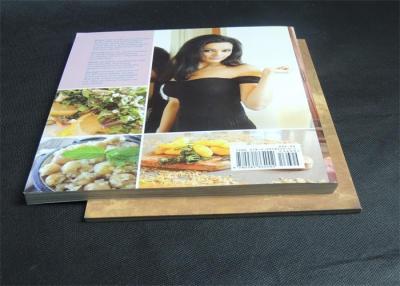 China Gloss Lamination Customized Cookbook printing , hardcover photo book printing for sale