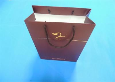 China Custom Printing Paper Bags With Handle Business Shopping Bags Eco Friendly for sale