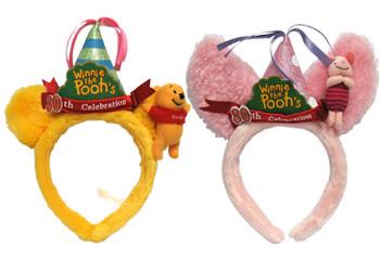 中国 Winnie the Pooh のプラシ天の耳のヘッドバンド 販売のため