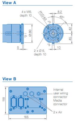 China 7 as Gebruikte Yaskawa-Robotsia5f Oogst en Nuttige lading 559mm van de Plaatsmachine 5kg Te koop