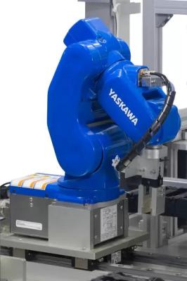 China Oogst en Plaats Gebruikte Yaskawa-Robot0.5kg Nuttige lading 350mm Wapenrobots Te koop