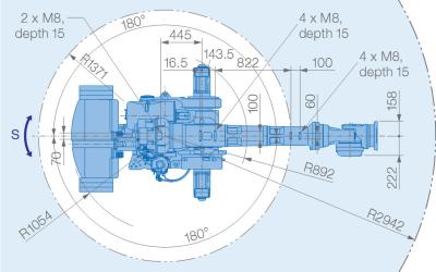 中国 YASKAWA GP600は一突きおよび場所600kgのペイロードのためにロボット腕を使用した 販売のため
