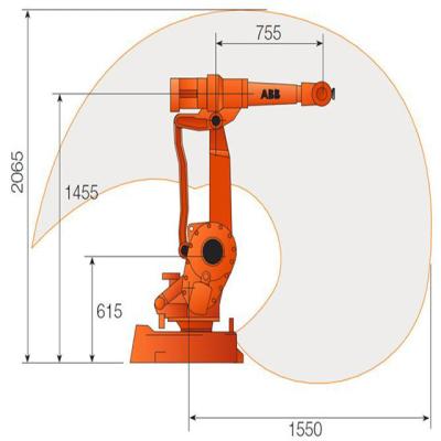 Cina ABB usato che lucida il braccio robot del robot di IRB 2400 con 6 robot di lavoro industriali di asse in vendita