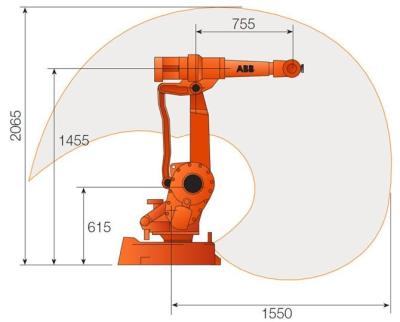 Cina ABB usato che lucida il braccio robot del robot di IRB 2400 con 6 robot di lavoro industriali di asse in vendita
