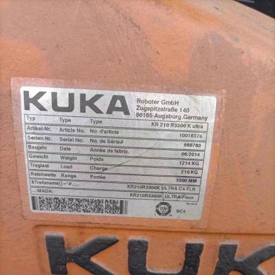 China Braço EXTRA do robô industrial de segunda mão de KUKA KR210 R3300 para o transporte de materiais à venda