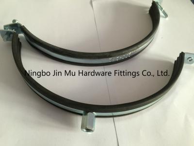China Borracha resistente braçadeira de tubulação alinhada da ventilação com tratamento de superfície da galvanização à venda