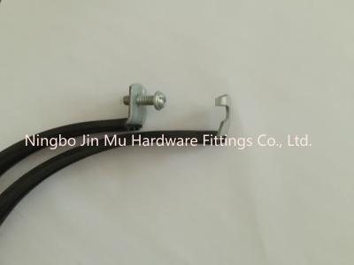 China Borracha resistente braçadeira de tubulação alinhada da ventilação com tratamento de superfície da galvanização à venda