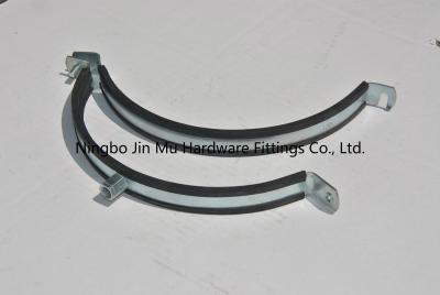 China Borracha resistente braçadeira de tubulação alinhada da ventilação com tratamento de superfície da galvanização à venda