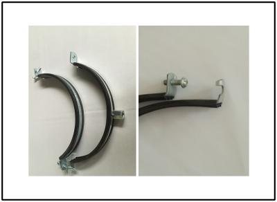 China Round Quick Pipe Clamp Heavy Duty For Heating Pipes / Waste Water Pipes -40 ~ 110 Deg for sale