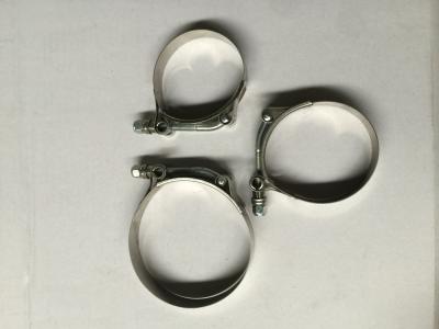 China 0,7 mm Dikte 19 mm Band breedte T Bolt Slangklemmen RVS verzinkt Te koop