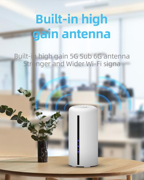 Mobile Dual Band 5Ghz Wifi Router With SIM Card 1800Mbps Unlock