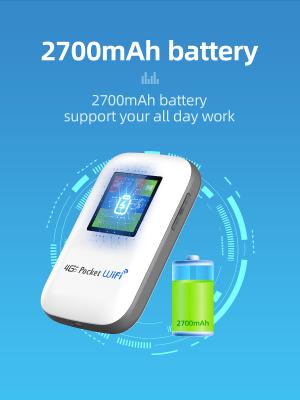 Cina Il router mobile 4G di MIFI con il modem di WiFi della tasca dello schermo 2700mAh-3000mAh ha sbloccato in vendita