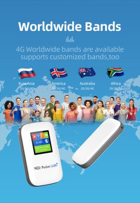Cina Il router mobile 4G di MIFI con il modem di WiFi della tasca dello schermo 2700mAh-3000mAh ha sbloccato in vendita