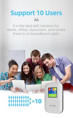 Cina Il router mobile 4G di MIFI con il modem di WiFi della tasca dello schermo 2700mAh-3000mAh ha sbloccato in vendita
