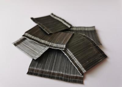 la fibre en acier collée par 50mm de 0.9mm a accroché la forme avec la force à haute résistance