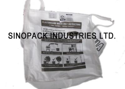China 3 Cubic Meters Garden Waste Bags , Dry Bulk Large Garbage Bags for sale