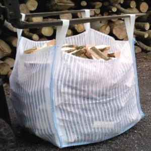 China Firewood ventilated bulk bags for sale